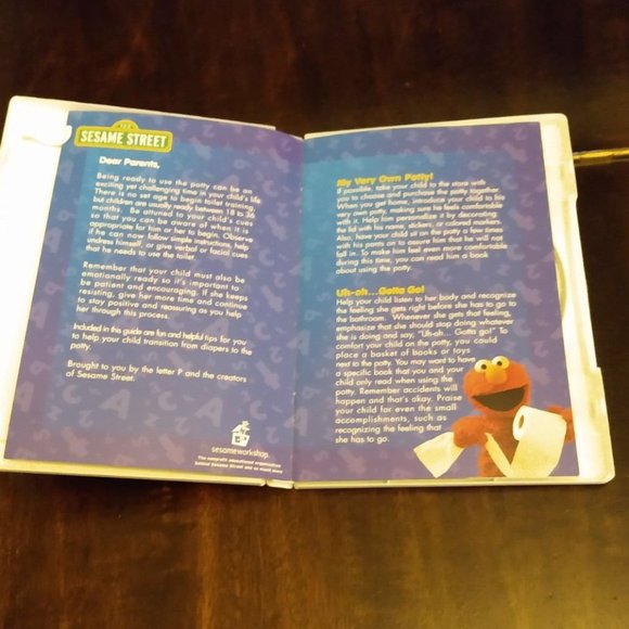 Sony | Toys | Sesame Street My First Moments Elmos Potty Time Dvd And ...